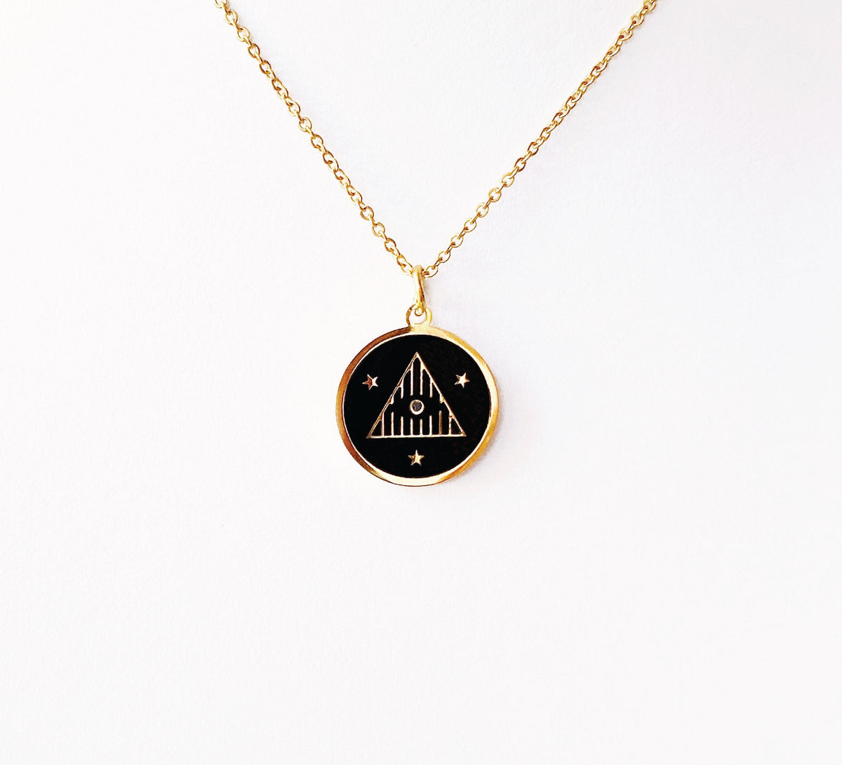 Stella Black Triangle Medal | Mint Dreams USA